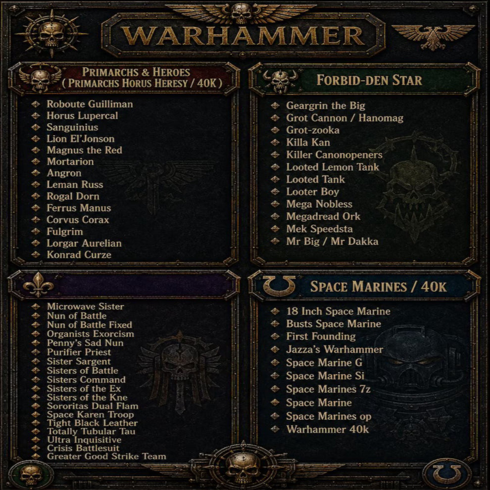 New update +2600GB Warhammer STL pack for 3d printing lifetime access ...
