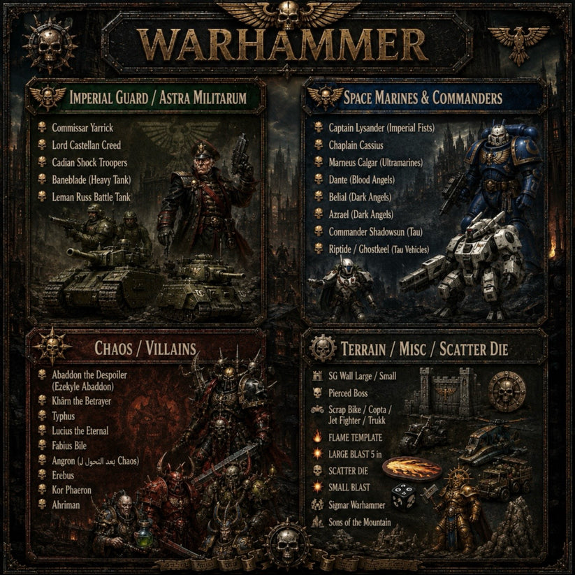 New update +2600GB Warhammer STL pack for 3d printing lifetime access ...